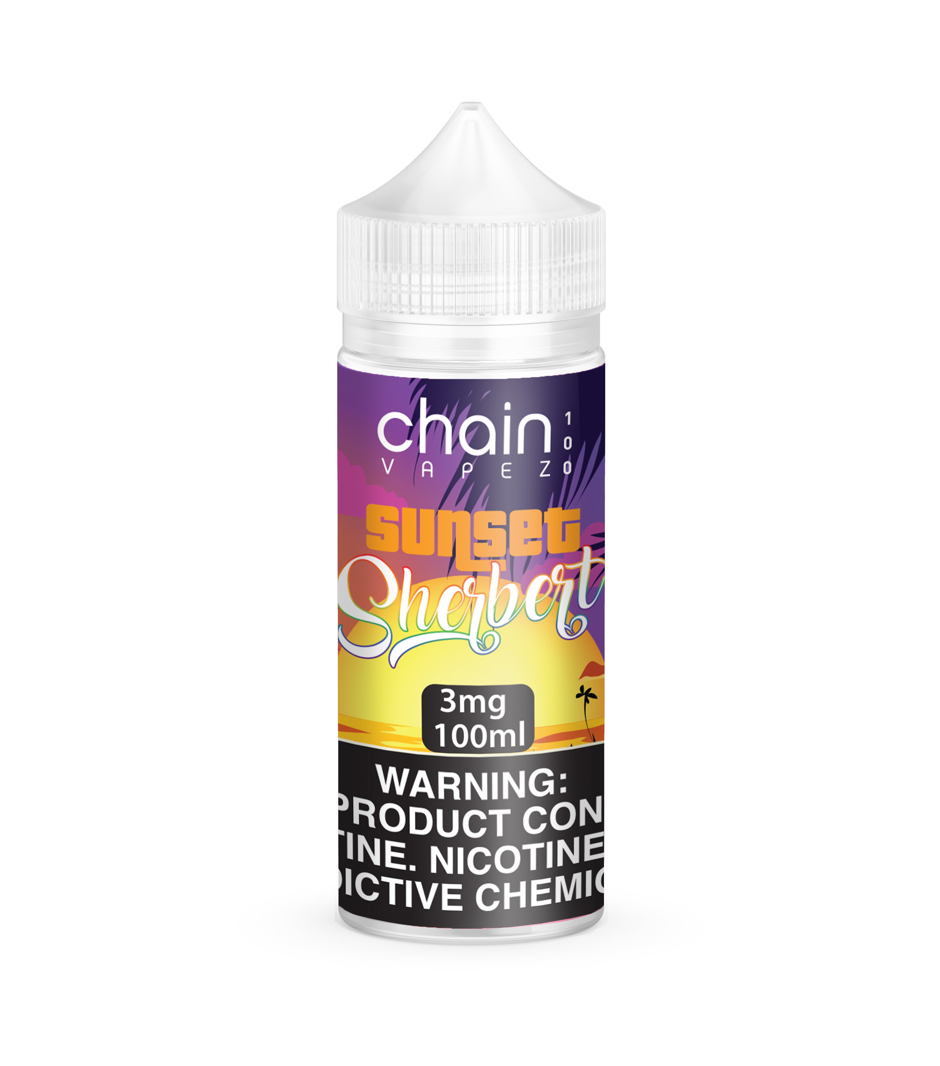 Chain Vapez - Sunset Sherbert 100mL